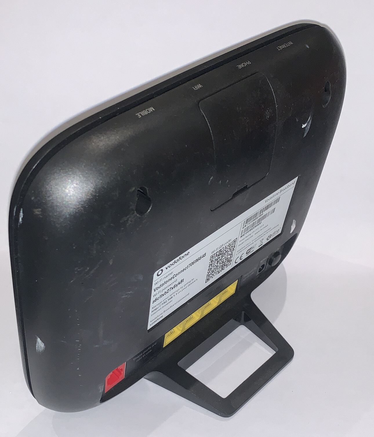 VODAFONE HHG2500 WIRELESS INTERNET Wifi Broadband Router Used Great ...