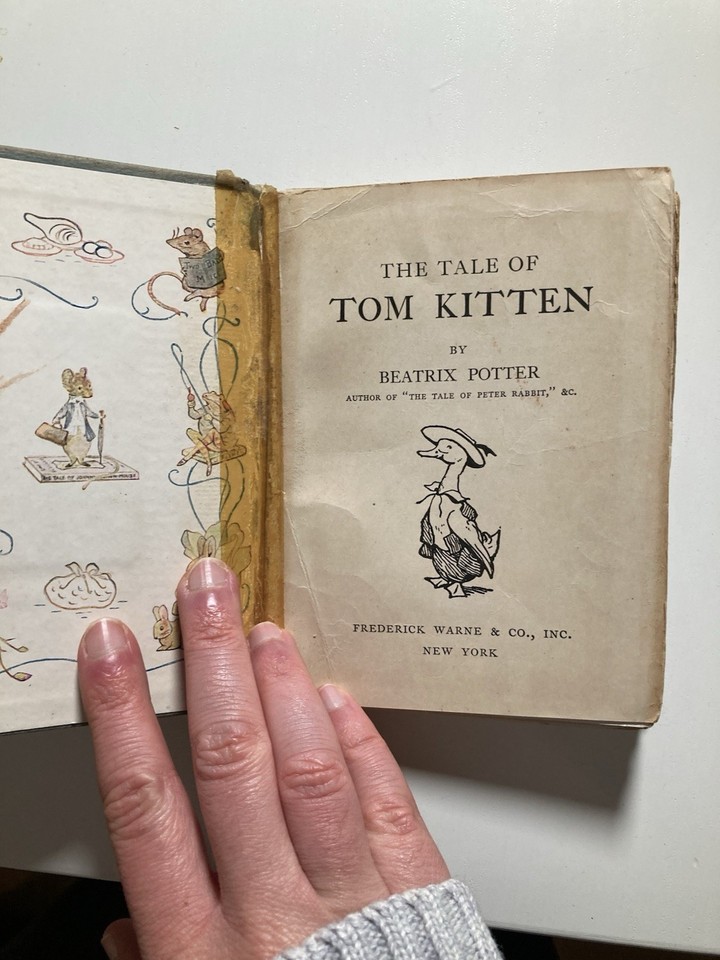 The Tale of Tom Kitten – Beatrix Potter – Frederick Warne (Vintage ...