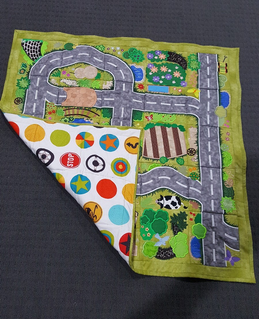 Quilt / Play Mat -Roads | eBay