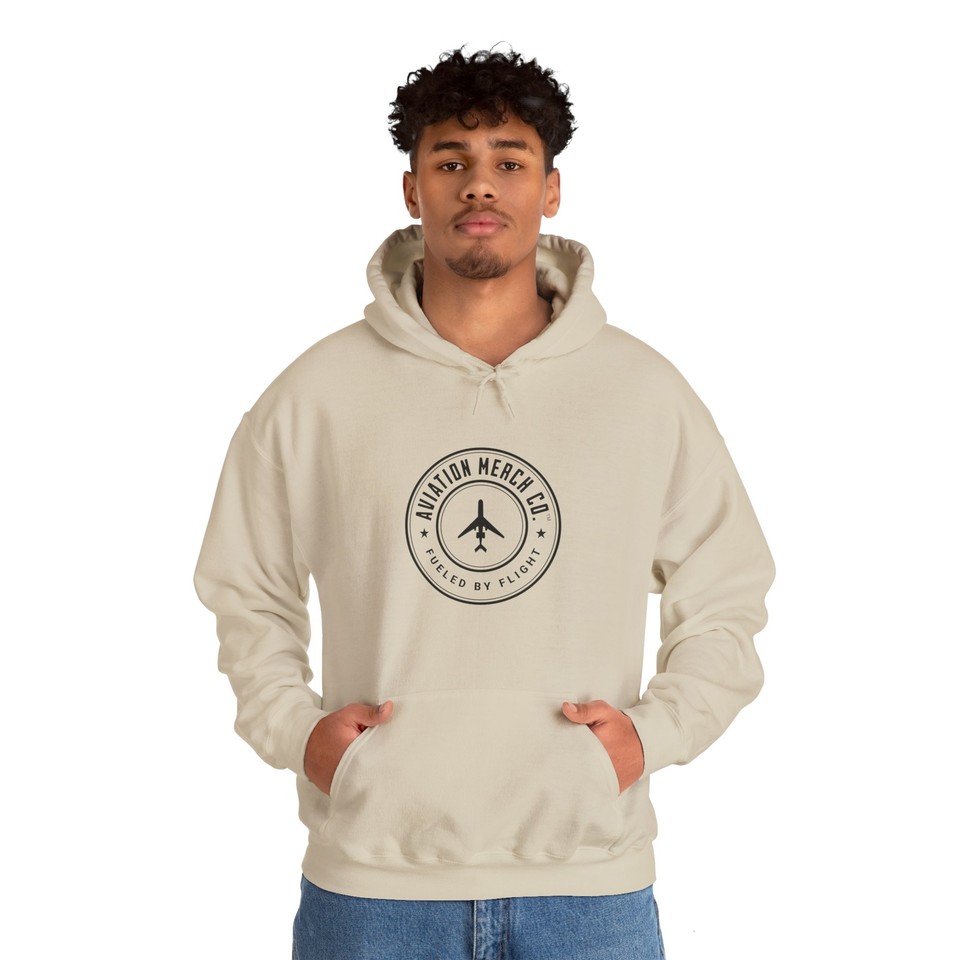 Aviation Merch Co. Logo Unisex Heavy Blend™ Hooded Sweatshirt | eBay