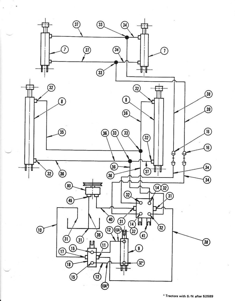 Tractor Service Parts Manual Fits Power King Front Loader Manual Model ...