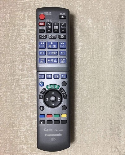 Panasonic Blu-ray Disc Recorder Remote Control N2QAYB000346 NEW! | eBay