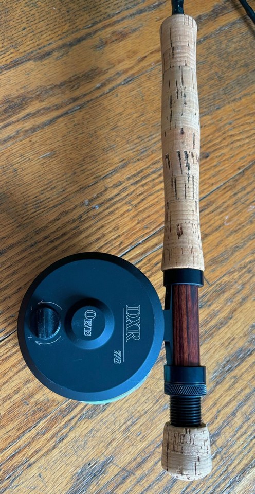 G. Loomis IMX 7wt. Fly Rod paired with Orvis DXR 7/8 - Perfect - Fished ...