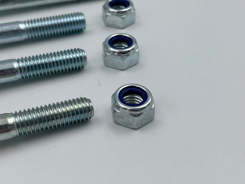 10 Stück Schraube ISO 4014 M8x45 10.9 verzinkt + Mutter M8 Kl.10 | eBay