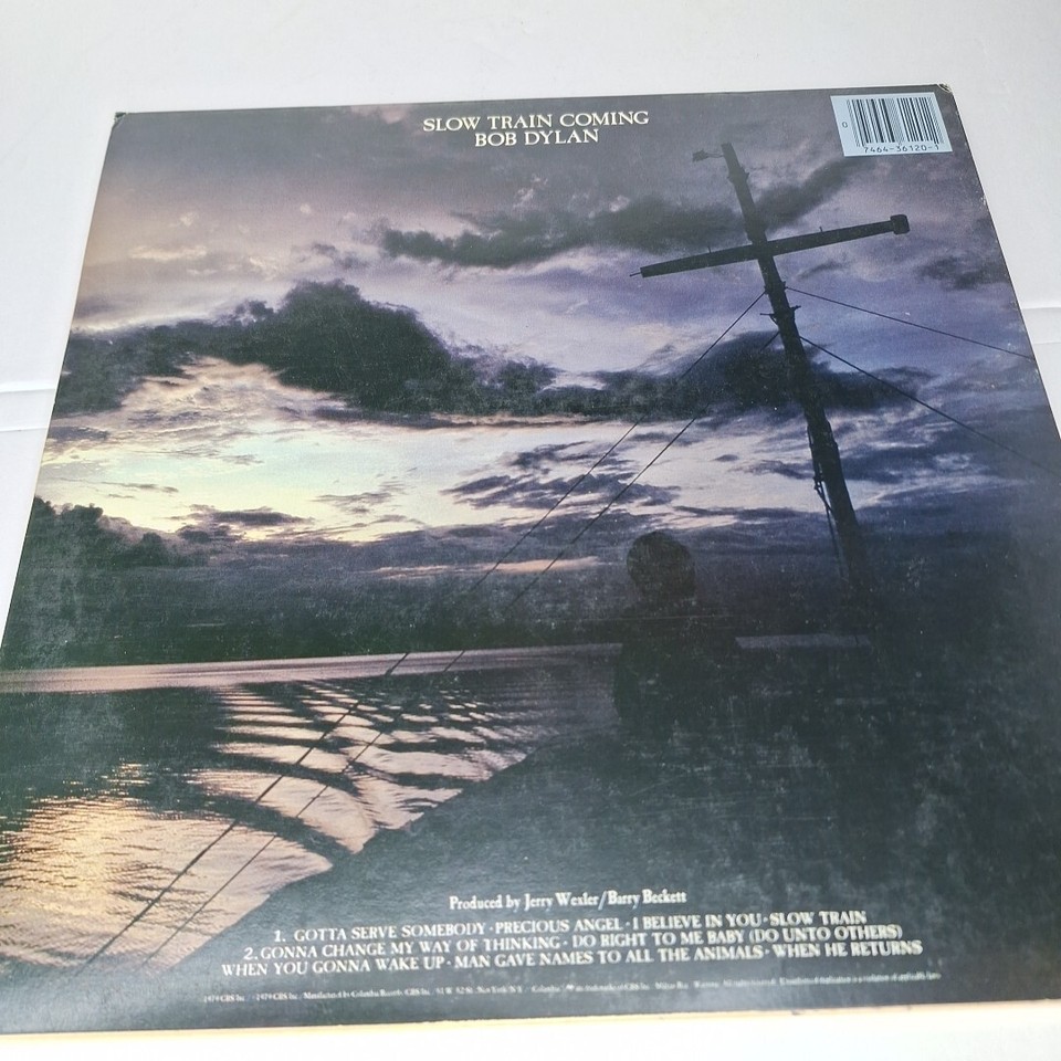 Bob Dylan ‎– Slow Train Coming (LP Vinyl Record) VG+/VG+ | Columbia ‎FC ...