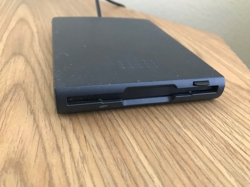 Sony 3 1/2" external floppy disk drive with USB connection. Used ...