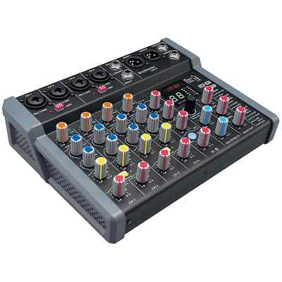 Sound Mixer Citronic CSD-6 Compact Mixer With Bluetooth Wireless And ...