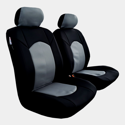 Neoprene Seat Covers For Ford Ranger PX2/PX3 XL/XLS/XLT/WILDTRAK Black ...
