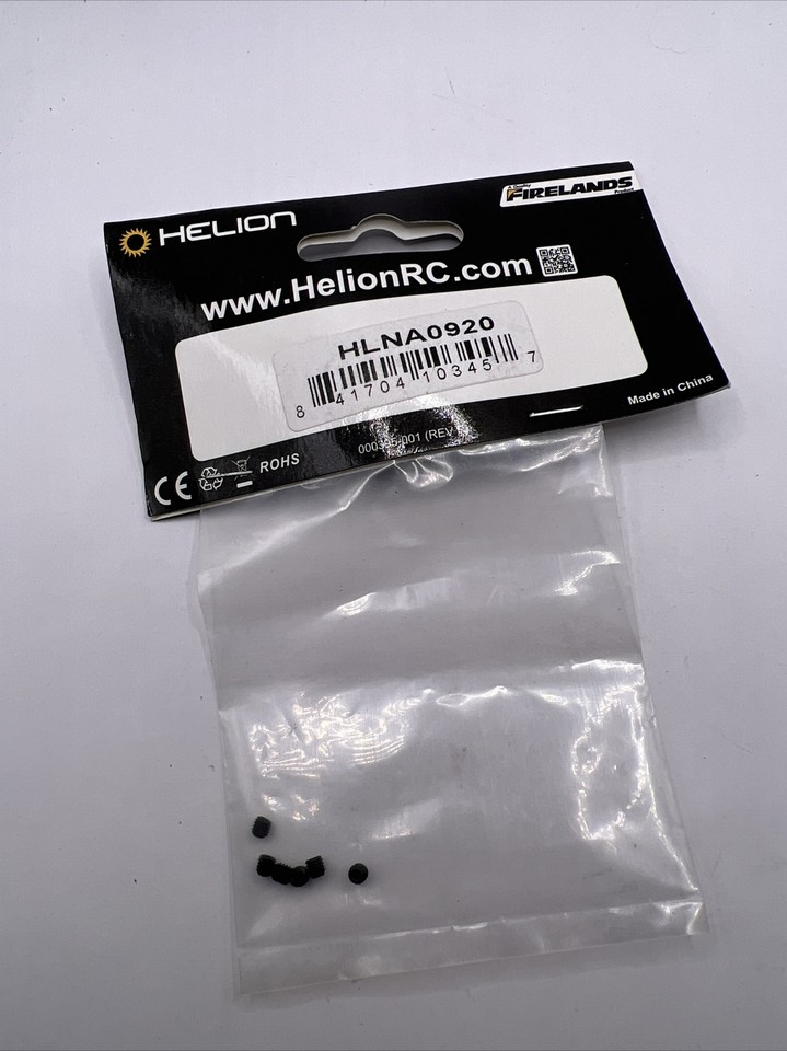 Helion HLNA0920 Set Screw M3*3 6pcs Vintage Rc Car Parts | eBay