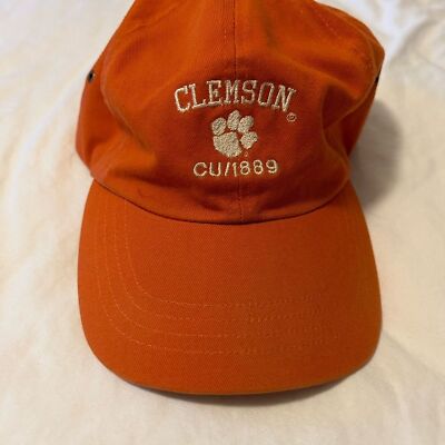 Clemson Orange Baseball Cap | eBay
