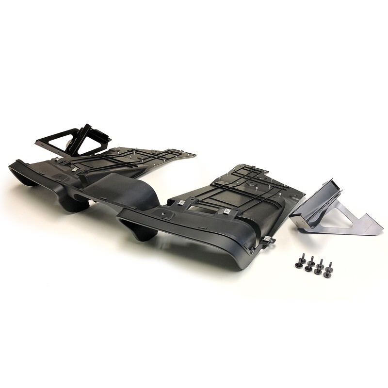 GP2 Style Rear Diffuser & Aerodynamic Kit for Mini R56 R57 R58 R59 JCW ...