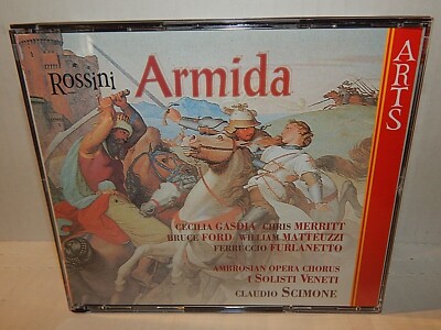 ROSSINI ARMIDA 2 CD Set 1999 Europe Import Ambrosian Opera Discs ...