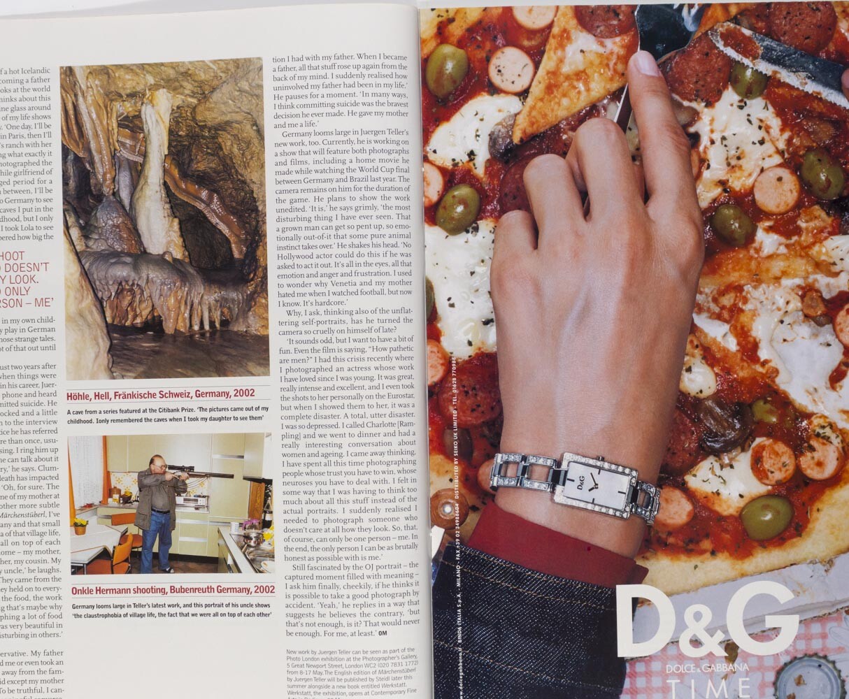 JUERGEN TELLER Kate Moss CHARLOTTE RAMPLING Stephanie Seymour OBSERVER ...