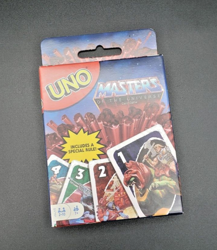 Mattel Uno Masters of the Universe Card Game 887961935691| eBay