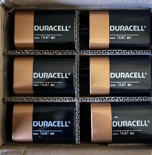 Duracell 6V lantern Battery MN908 6pack | eBay