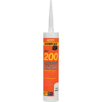 Everbuild 200 Contractors LMA Silicon C3 Black 310ml | eBay UK