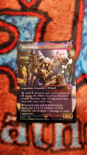 Magic: The Gathering Final Fantasy Vivi Ornitier (Borderless) Foil NM M ...