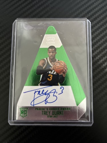 TREY BURK 5/5, ON CARD AUTO, ROOKIE | eBay