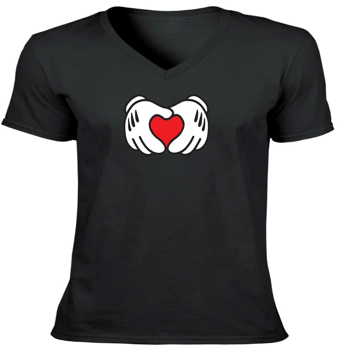 Mickey Mouse Heart Hand Signs