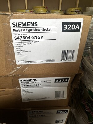 Electrical Panels & Boards - Siemens 400 Amp