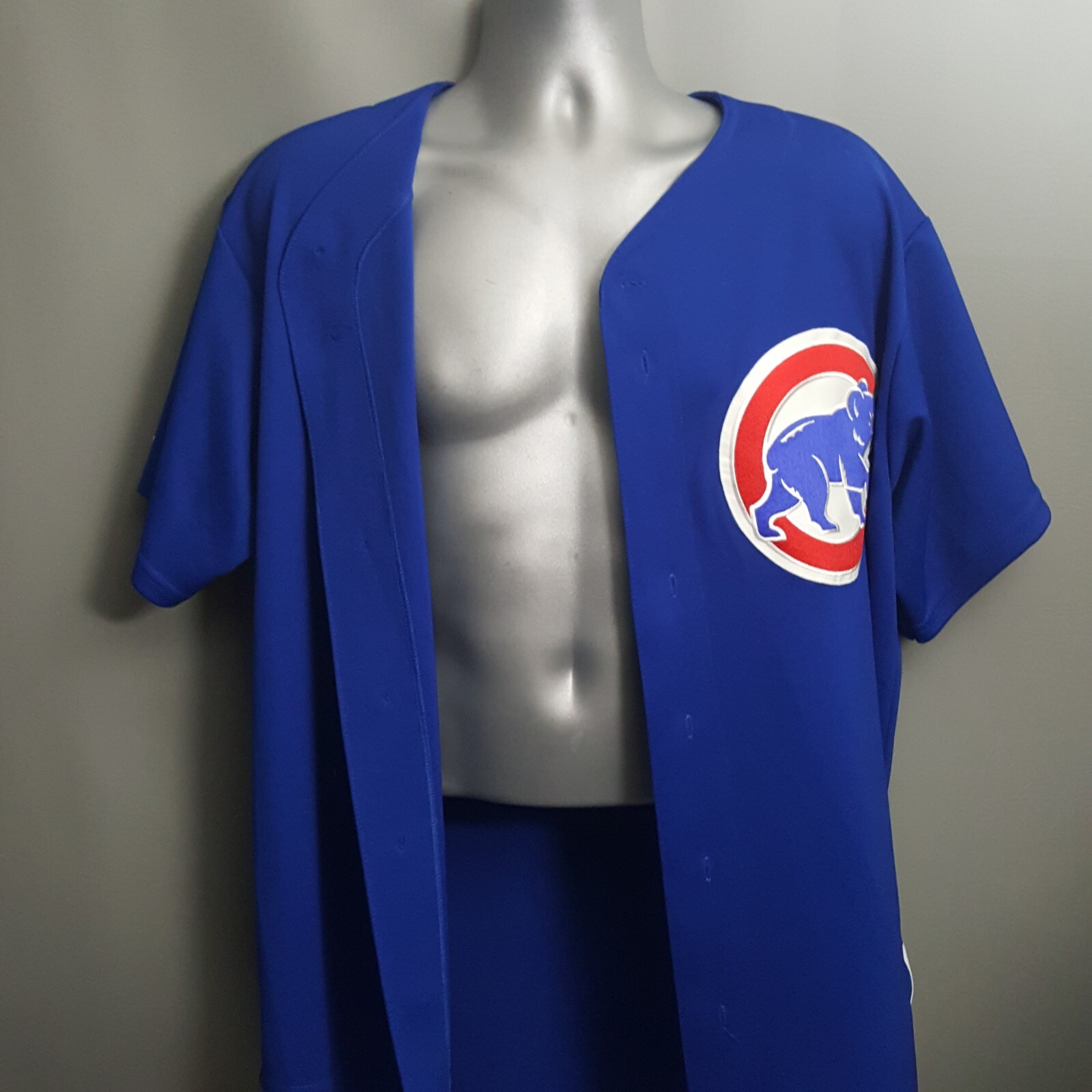 VNTG Majestic Mens Fukudome #1 Jersey MLB Chicago Cubs Baseball Made In ...