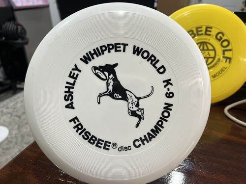 Wham-o Frisbee 119G 41 mold Ashley Whippet k-9 canine world champion ...