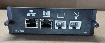 Emerson Liebert Vertiv Rack RPC-1000 HID16 PDU Network Interface Card ...