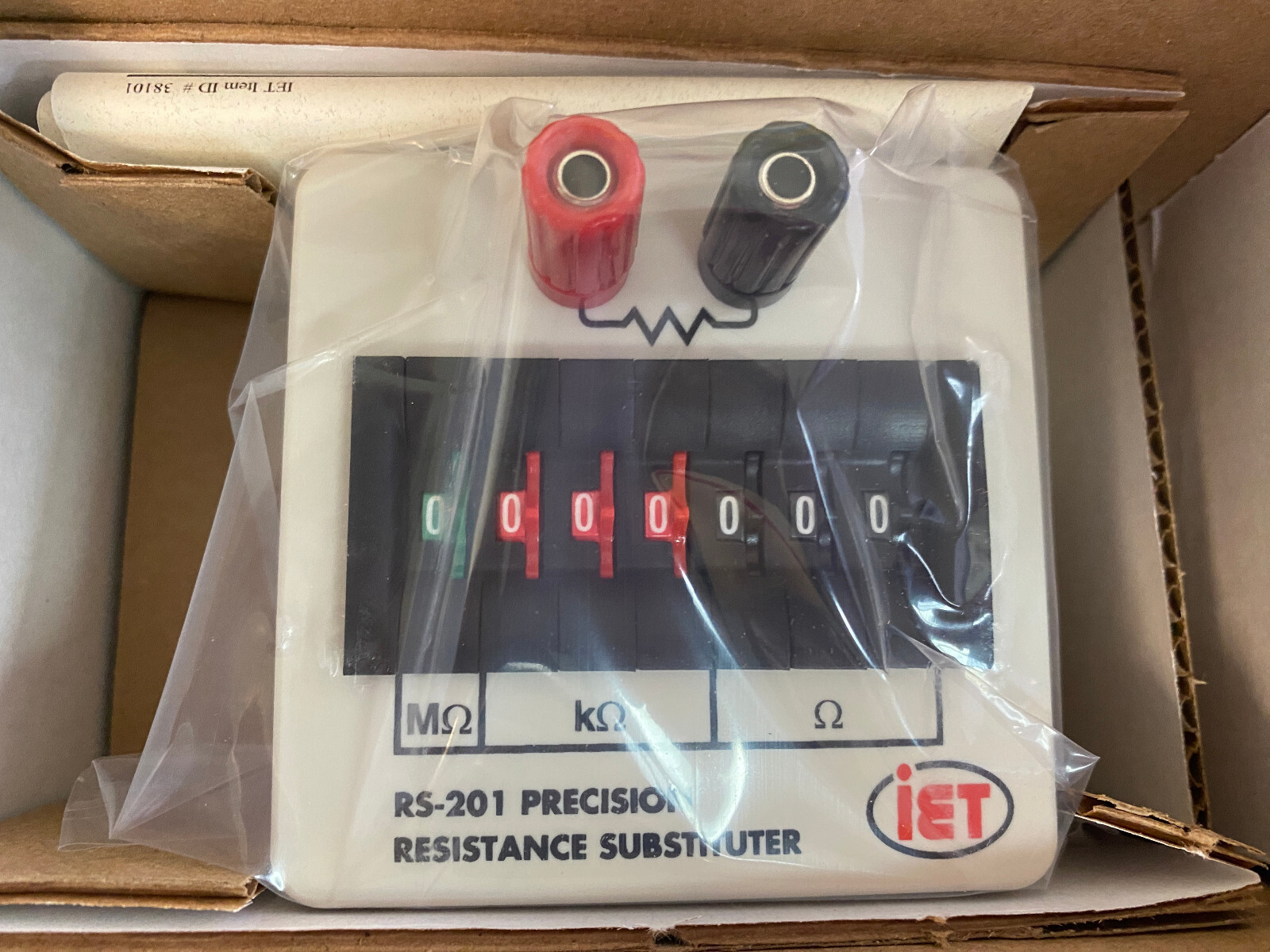 IET Labs Rs-201w Wide Range Precision Resistance Substituter for sale ...