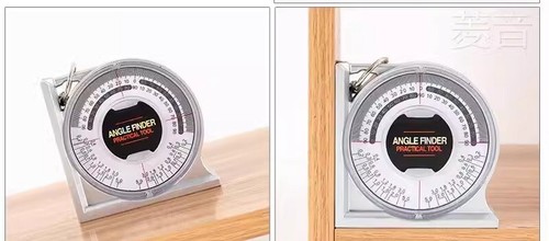 Magnetic Dial Gauge Angle Finder Inclinometer Protractor Clinometer ...