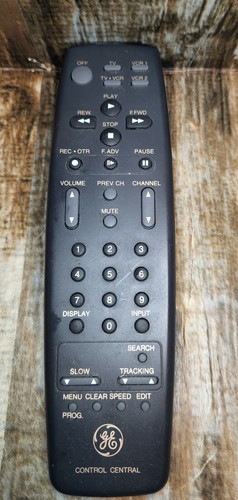 GE General Electric AS3-4 remote control TV Television VCR Video ...