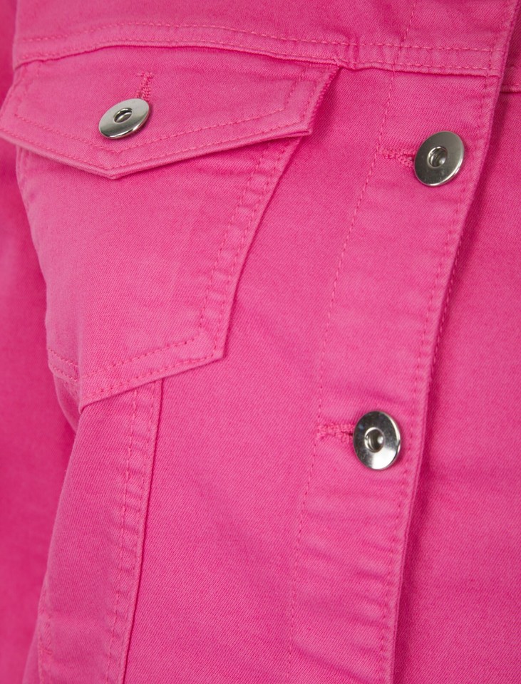 Womens Ladies Amara Reya Stretch Denim Jacket Soft Cotton Summer ...