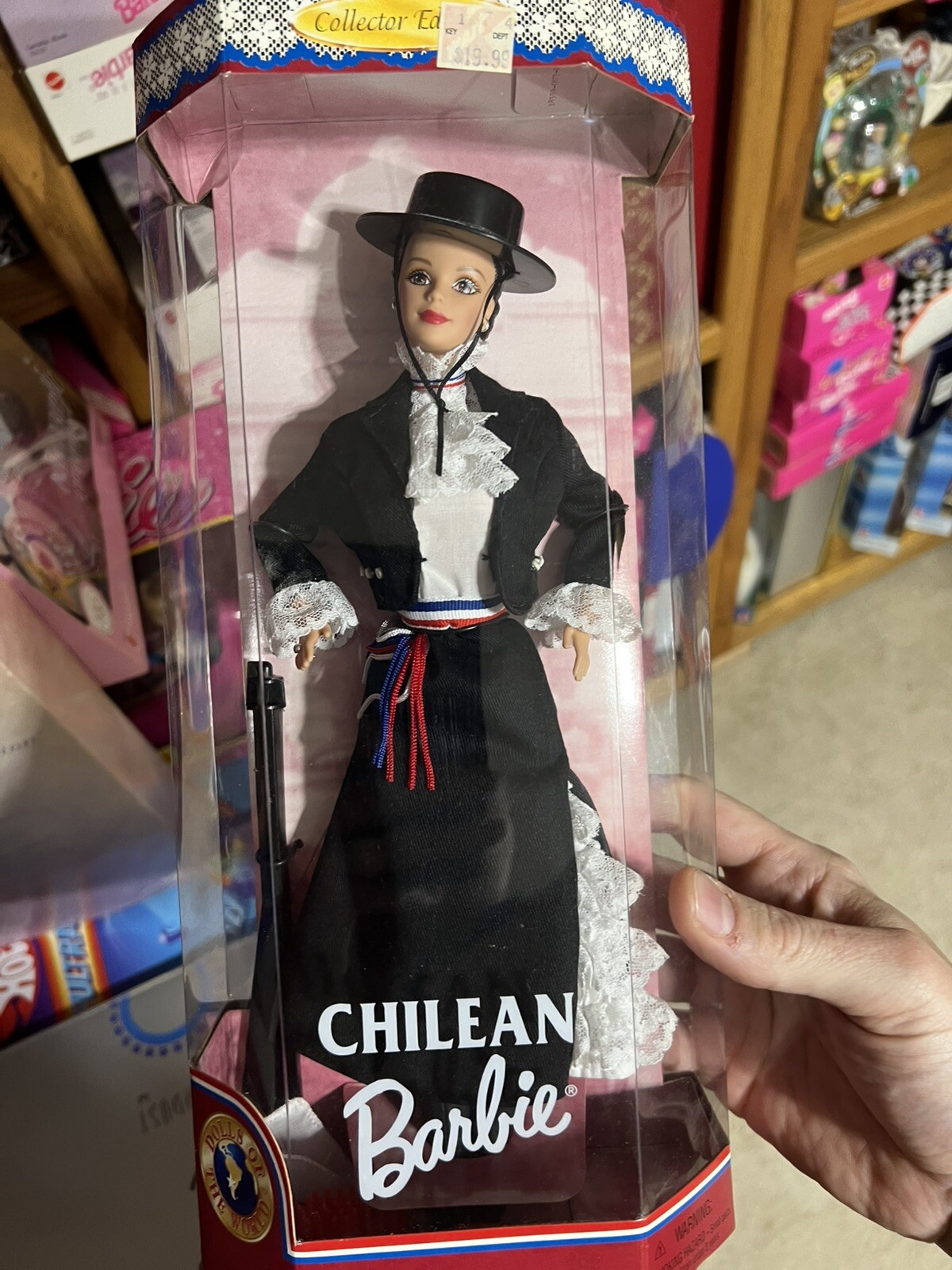 BARBIE Chilean 1997 Doll Of The World Collector Edition Doll Mattel ...