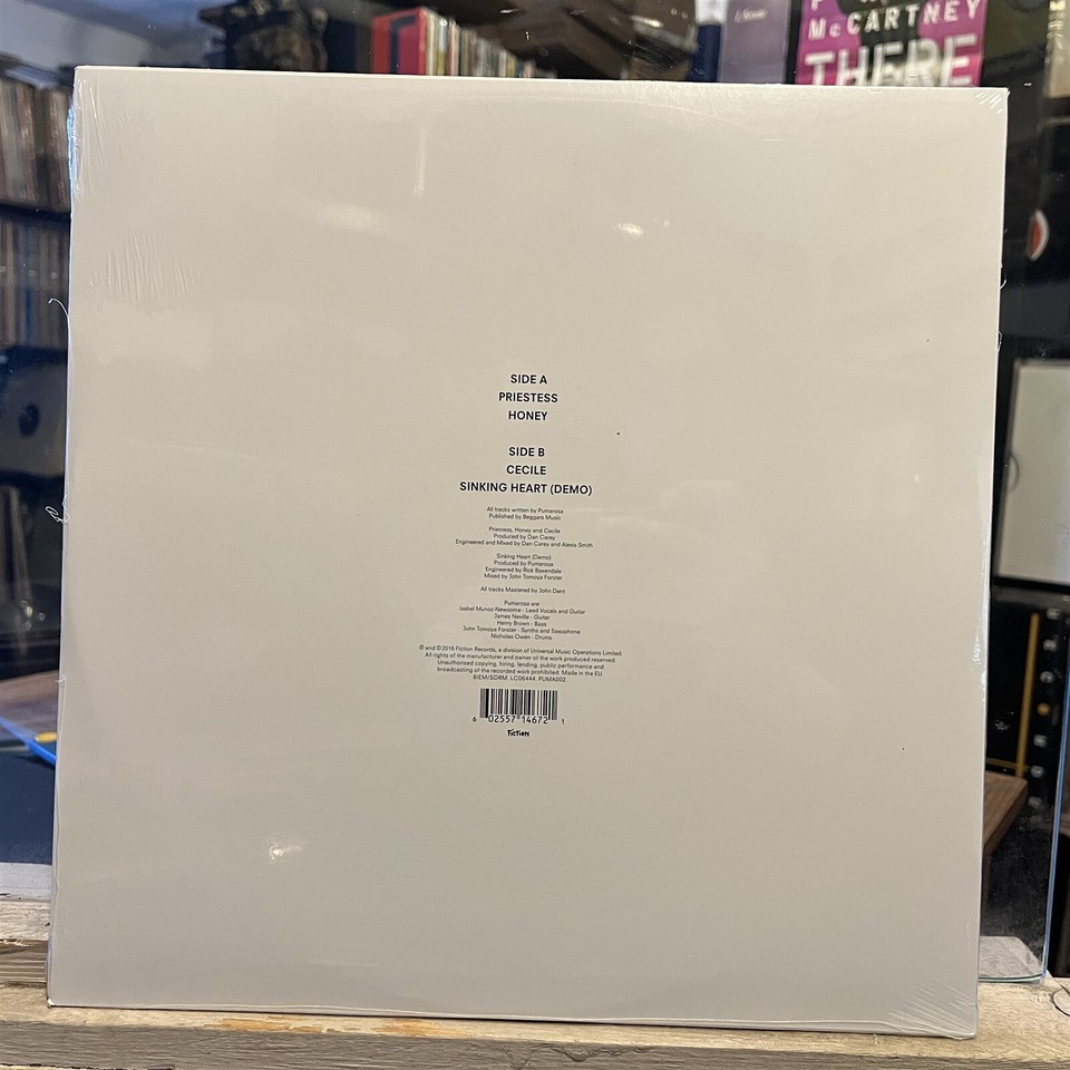 [ROCK/POP]~SEALED LP~EP~PUMAROSA~Self Titled~[2016~FICTION]~UK IMPORT ...