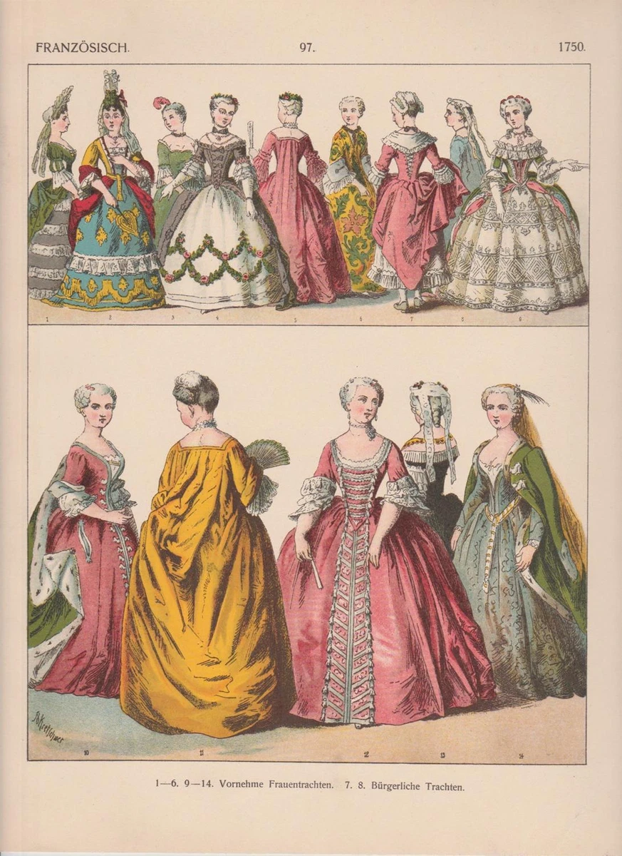 1750s Fashion