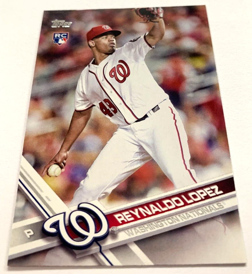REYNALDO LOPEZ ROOKIE • 2017 Topps #120 • SHARP ATLANTA BRAVES RC!!! | eBay