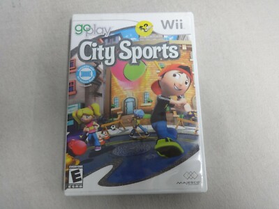 EUC Go Play City Sports - Nintendo Wii Game Complete Free Ship | eBay