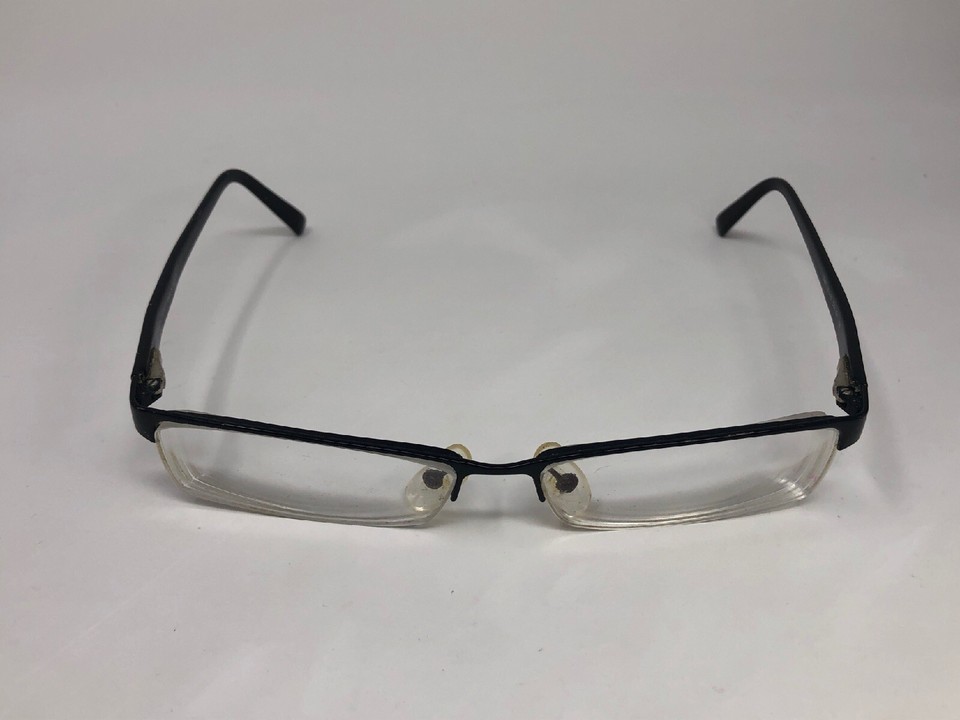 POLICE V2906 COL.531 Eyeglasses Frame Italy Half Rimless 55-15-135 ...