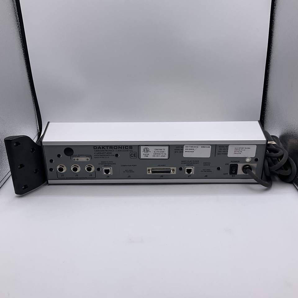 Wireless Daktronics All Sport 5000 Series Scoreboard Controller 5010R6 ...