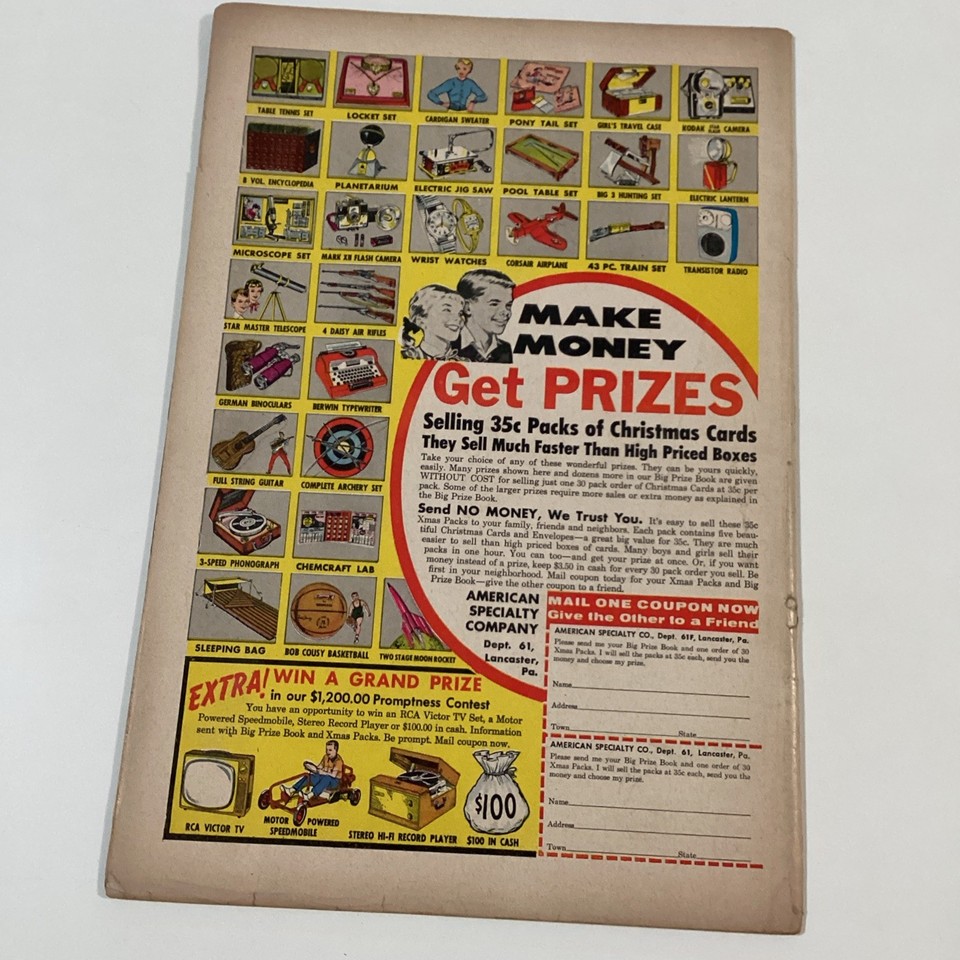 1960 THE HOUSE OF SECRETS #38 MID GRADE MARK MERLIN FANTASTIC FLOWER DC ...