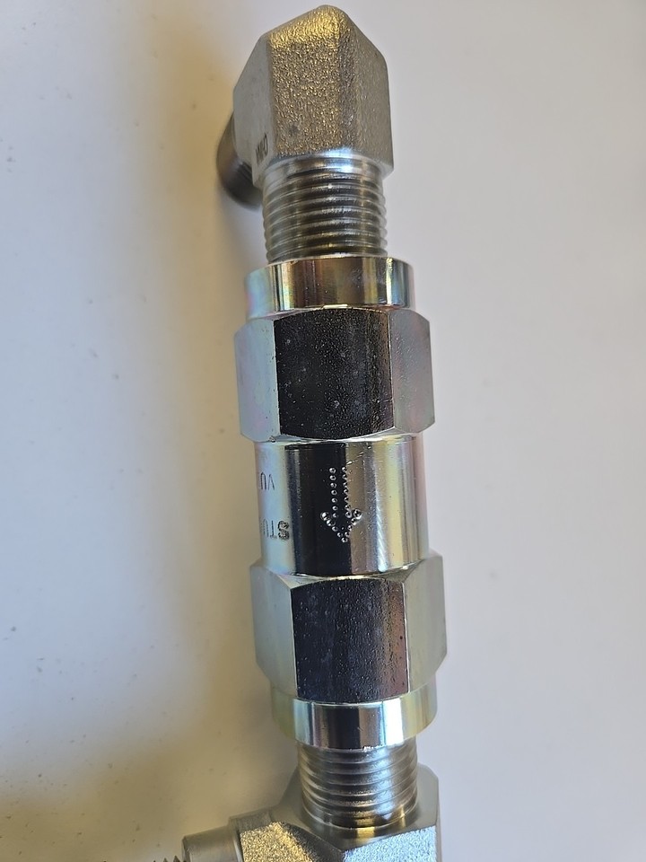 LOWRIDER HYDRAULICS CHECK VALVE SINGLE KIT 1/2" CHECK VALVE STUCCHI ...