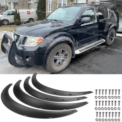 4X For Nissan Pathfinder 05-12 35“ Fender Flares Wide Body Wheel Arches ...