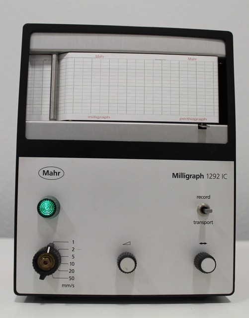 Mahr 1292IC 1292 IC Milligraph 9014693 110v With Paper for sale online ...
