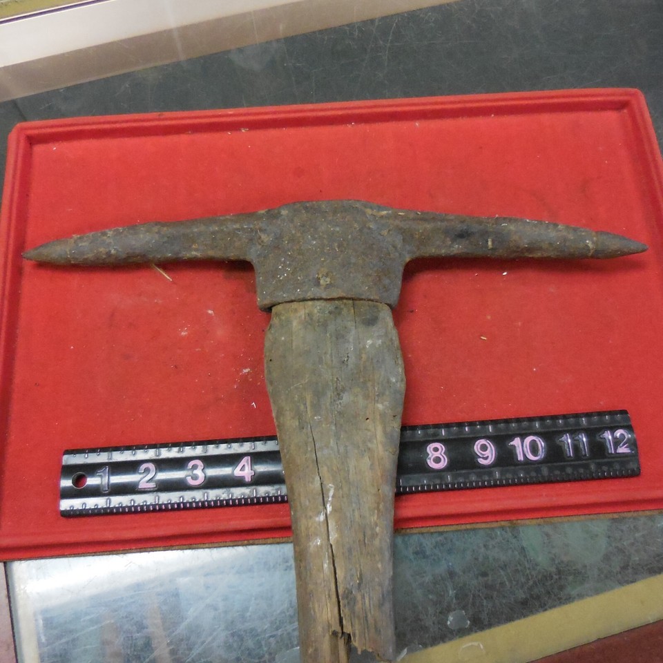 VINTAGE PICK AXE HEAD 14" MINING - RAILROAD - MINING PICK HEAD | eBay