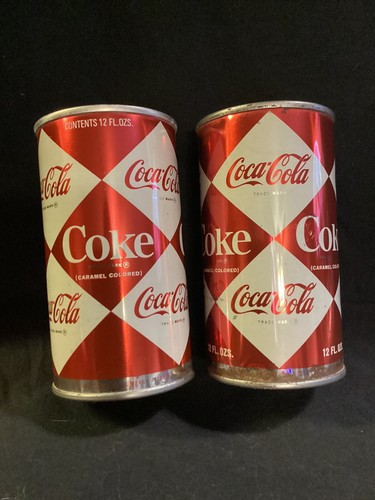 2 Different Coke Diamond 12oz. pull tab Soda Cans | eBay