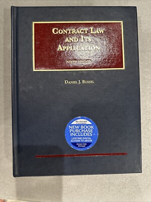 Contract Law and Its Application - Hardcover, by Bussel Daniel - Good ...