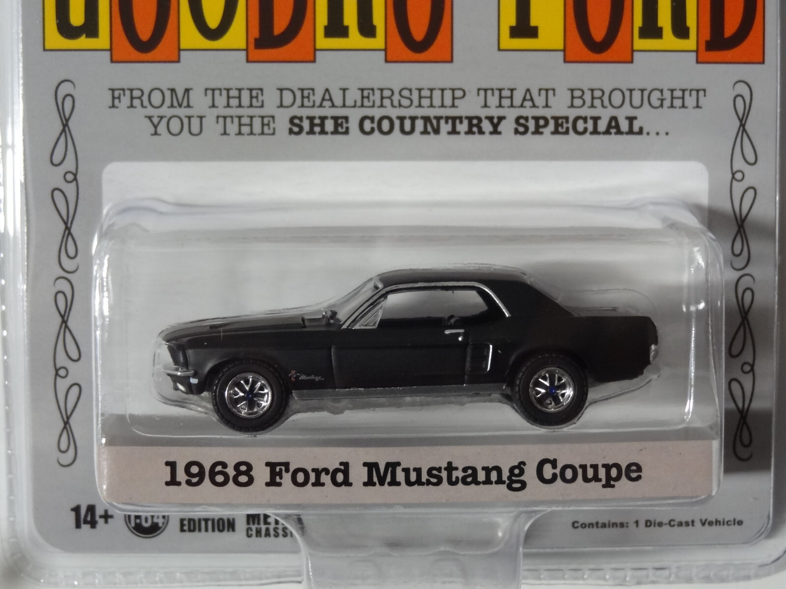 GREENLIGHT EXCLUSIVE - 1968 FORD MUSTANG - GOODRO FORD DENVER COLORADO ...