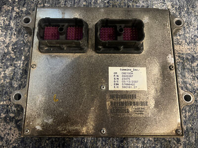 2007/2008 DODGE RAM 6.7 CUMMINS DIESEL Engine Computer ECu 4945387 ...