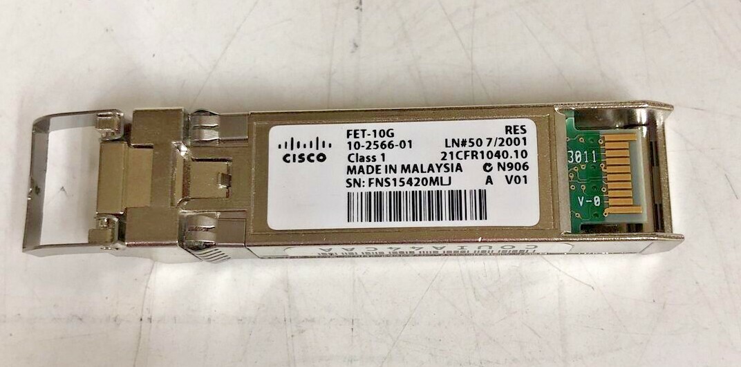 Cisco - SFP Module - FET-10G - 10-2566-01 - COUIA44CAA for sale online | eBay