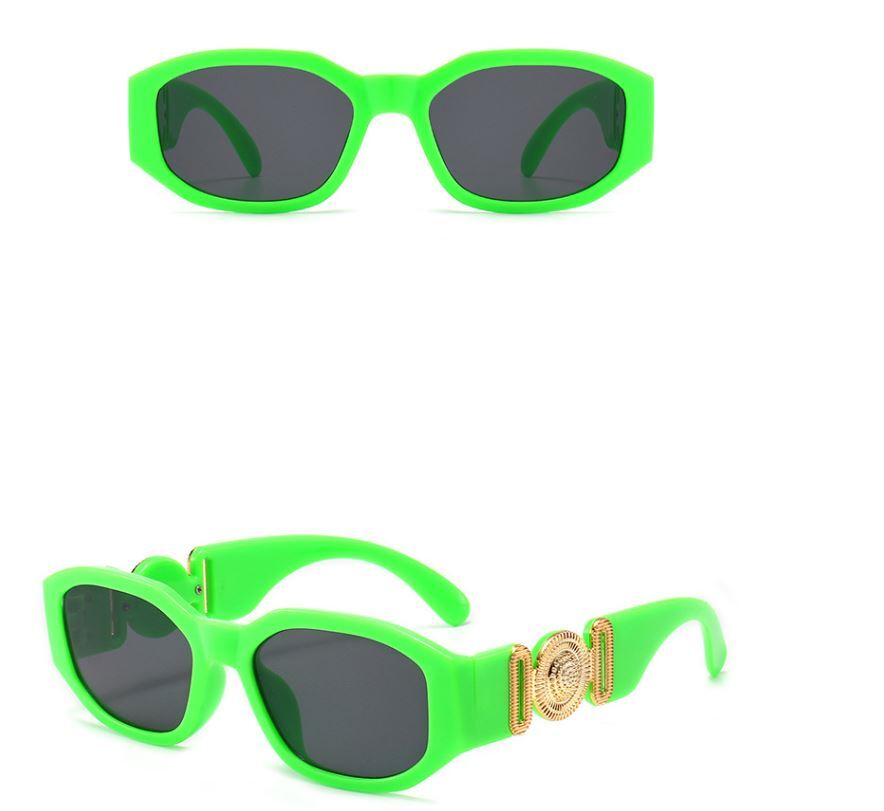 Hip Hop Shades Men Sunglasses Square Gold Black Lens Rapper Quevo Migos ...