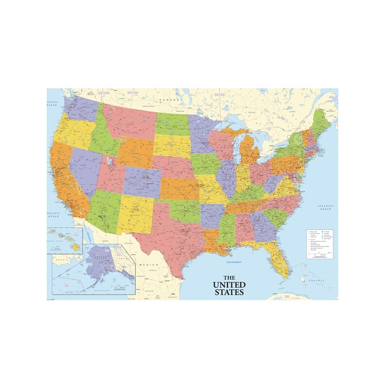 Us Map Of States And Highways